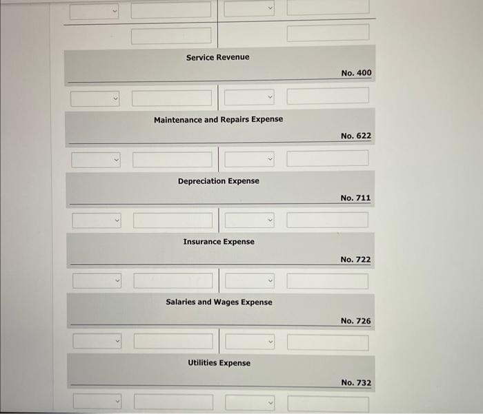Solved The completed financial statement columns of the | Chegg.com