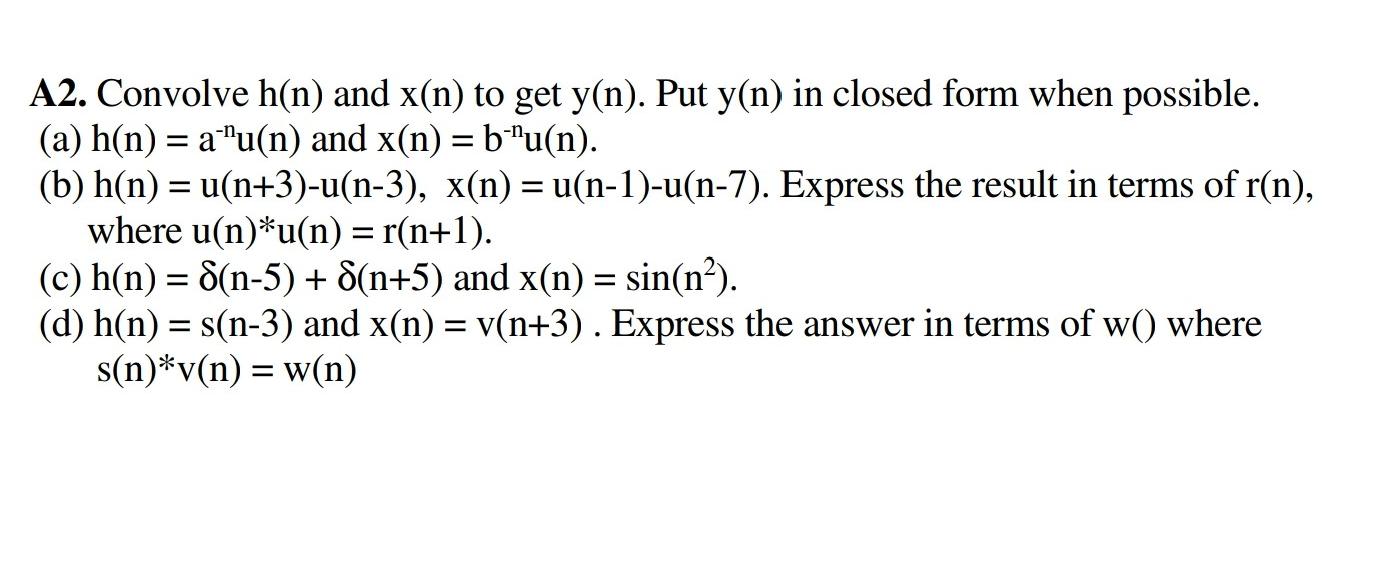Solved Answer is given. work the problem and explain in | Chegg.com