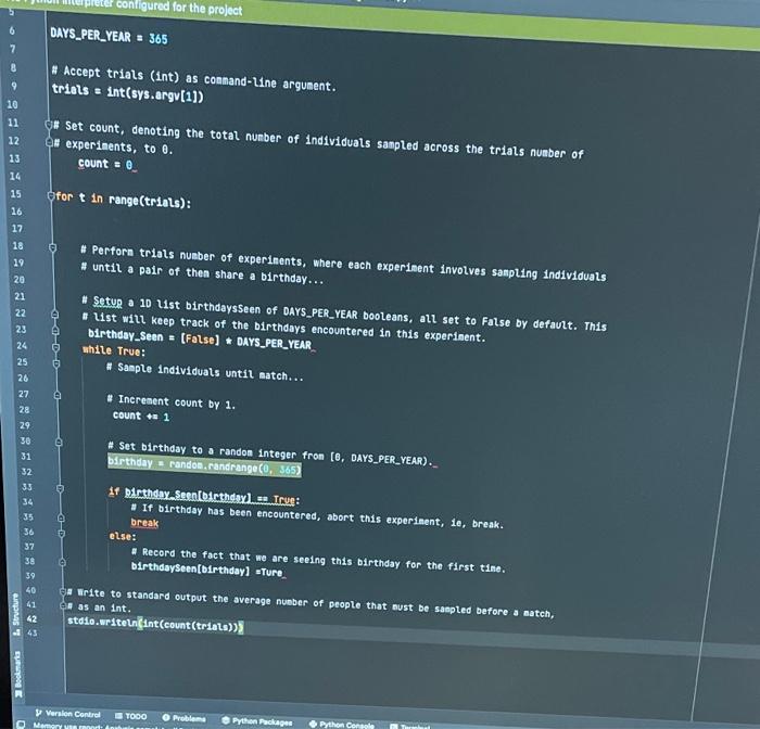Solved Exercise 1. (Birthday Problem) Suppose that people | Chegg.com