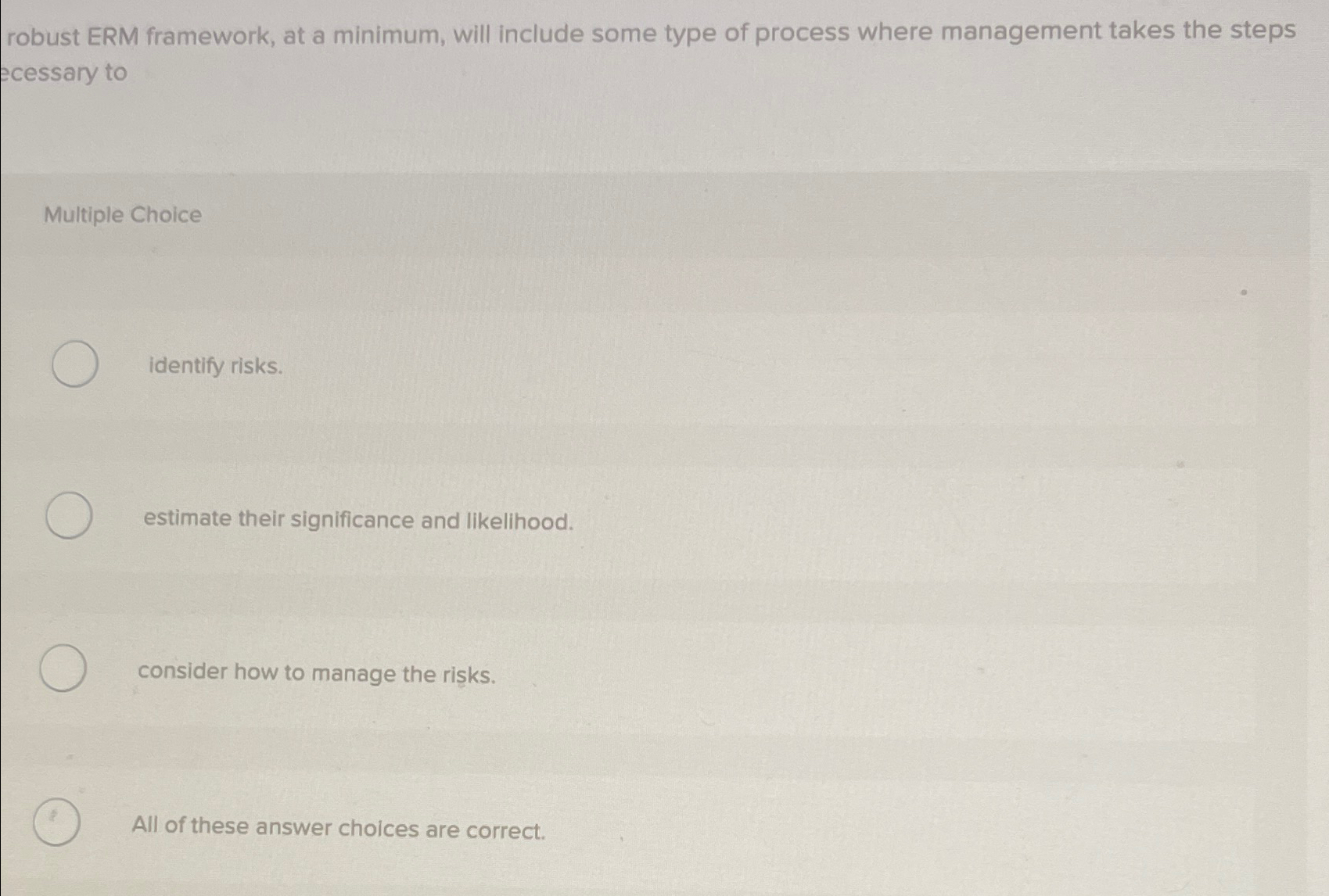 Solved Robust Erm Framework At A Minimum Will Include Some