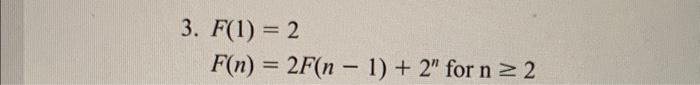 Solved In Exercises 1-12, solve the recurrence relation | Chegg.com