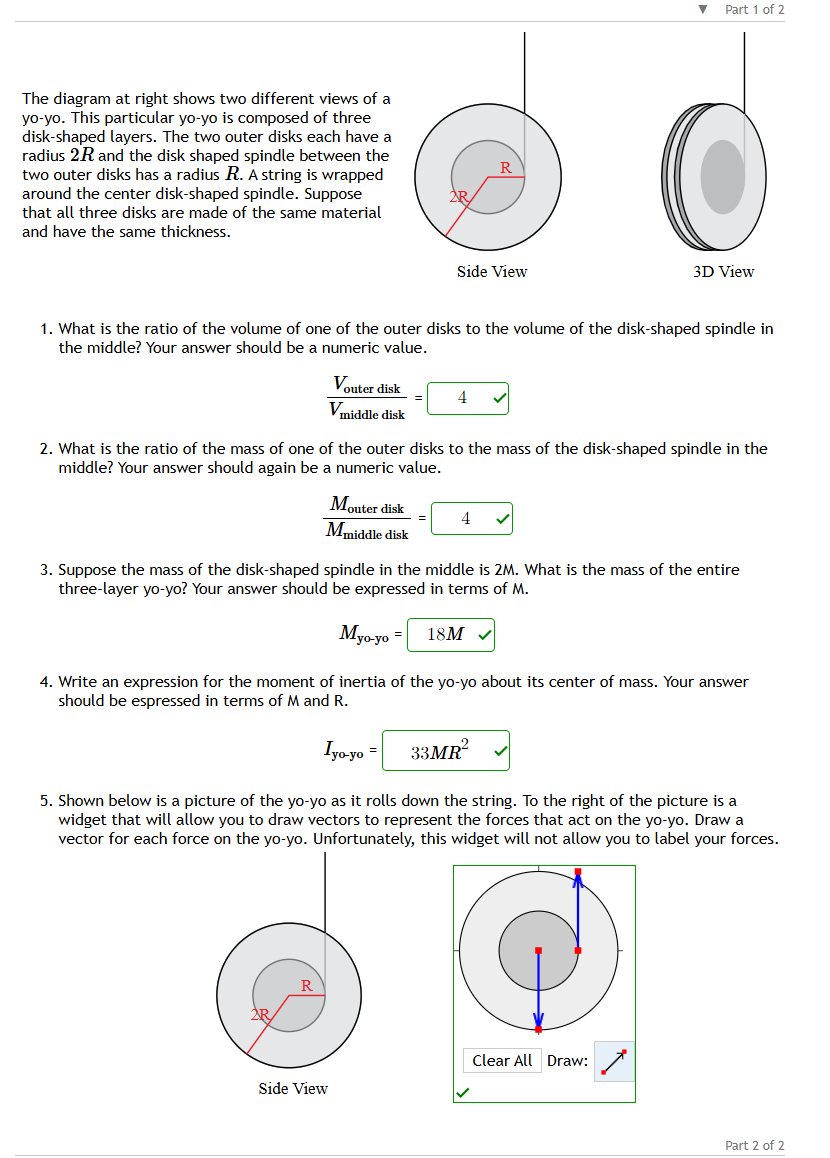 Solved The diagram at ﻿right shows two different views | Chegg.com