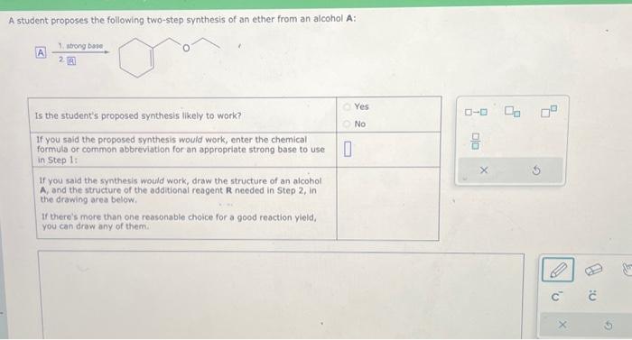 Solved A student proposes the following two-step synthesis | Chegg.com Solved A student proposes the following two-step synthesis | Chegg.com