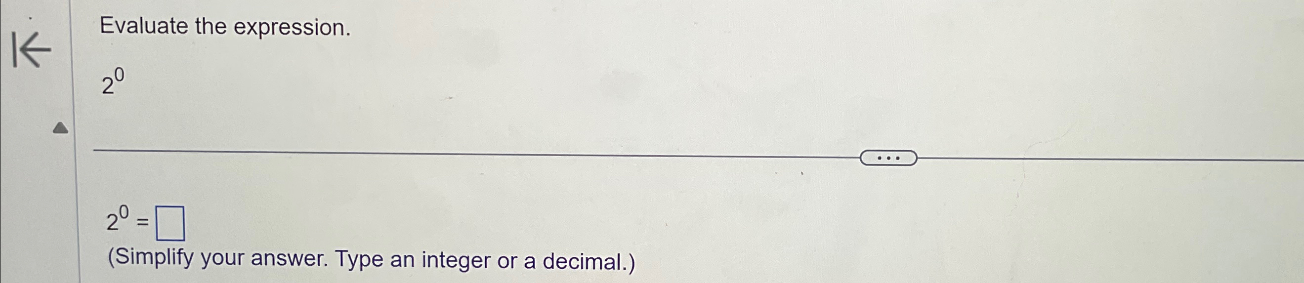 Solved Evaluate the expression.2020=(Simplify your answer. | Chegg.com
