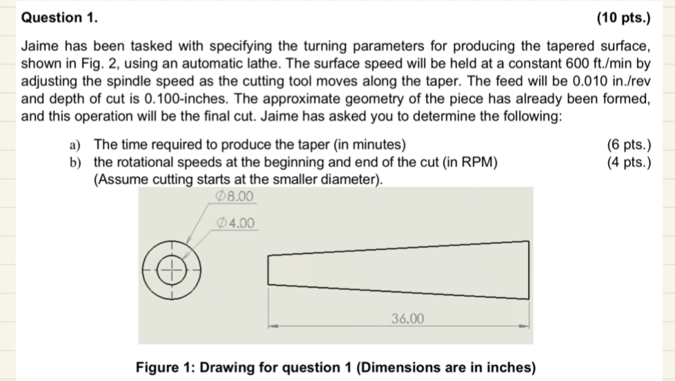 Solved Question 1.(10 ﻿pts.)Jaime has been tasked with | Chegg.com