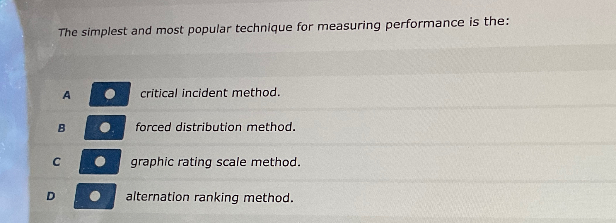 Solved The simplest and most popular technique for measuring | Chegg.com