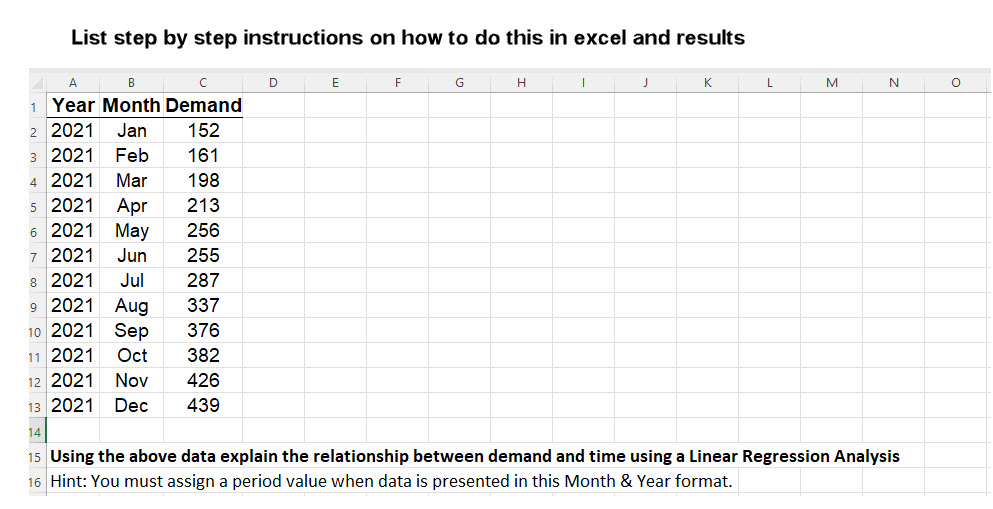 Solved List step by step instructions on how to do this in | Chegg.com