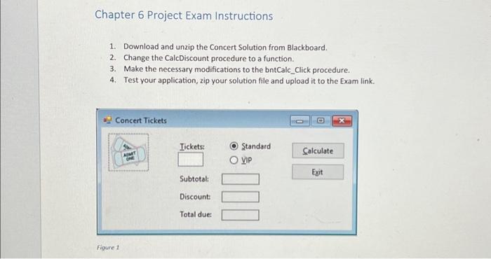 Solved Chapter 6 Project Exam Instructions 1. Download and | Chegg.com