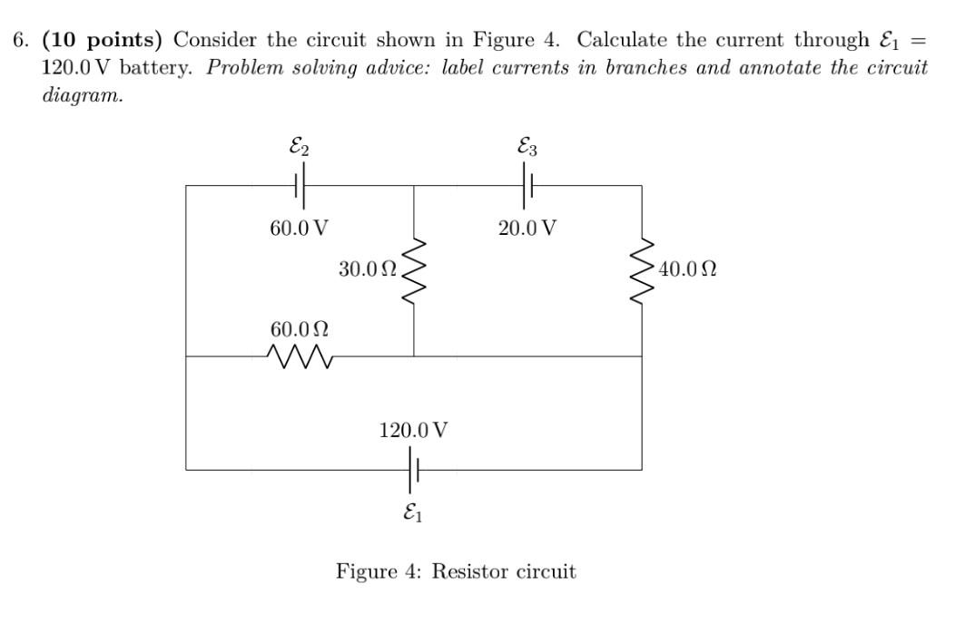 Solved 6. (10 points) Consider the circuit shown in Figure | Chegg.com Solved 6. (10 points) Consider the circuit shown in Figure | Chegg.com