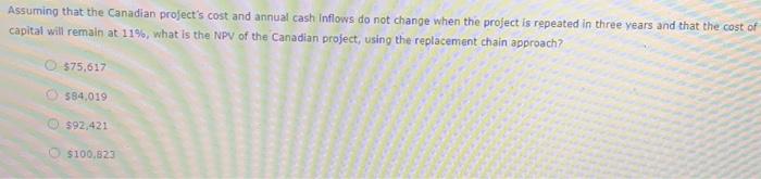 Solved Evaluating projects with unequal lives RTE Telecom | Chegg.com