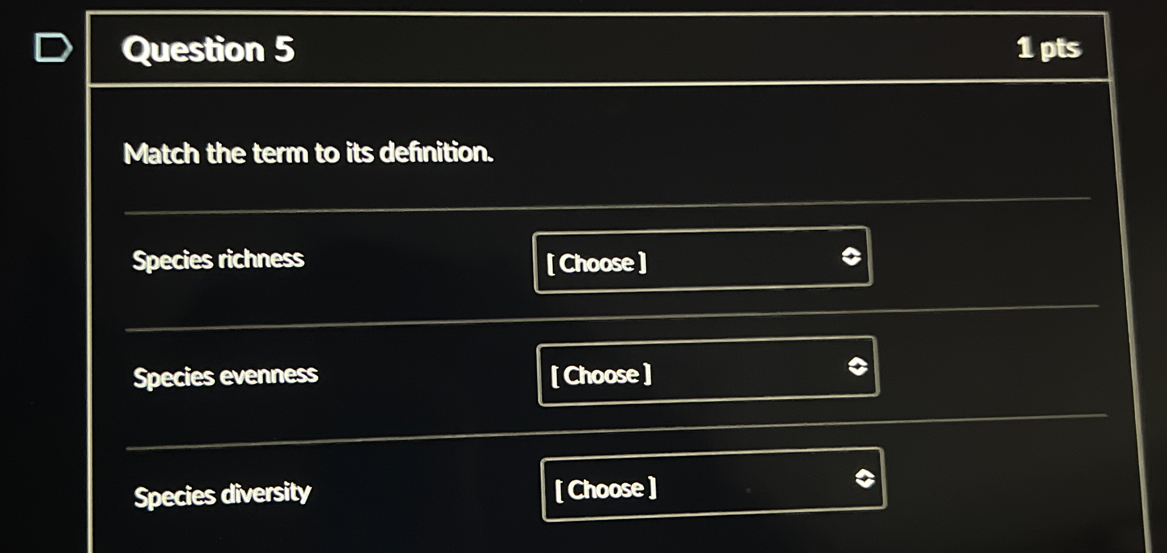 Solved Question 51 ﻿ptsMatch the term to its | Chegg.com