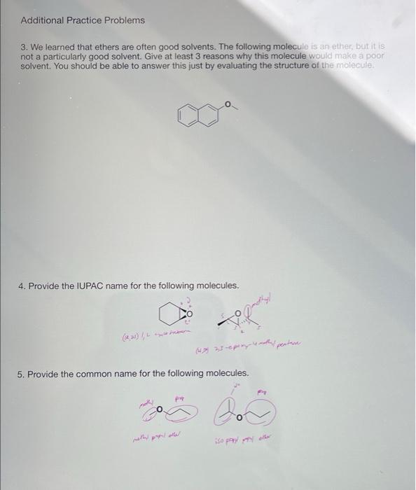 Solved Additional Practice Problems 3. We learned that | Chegg.com