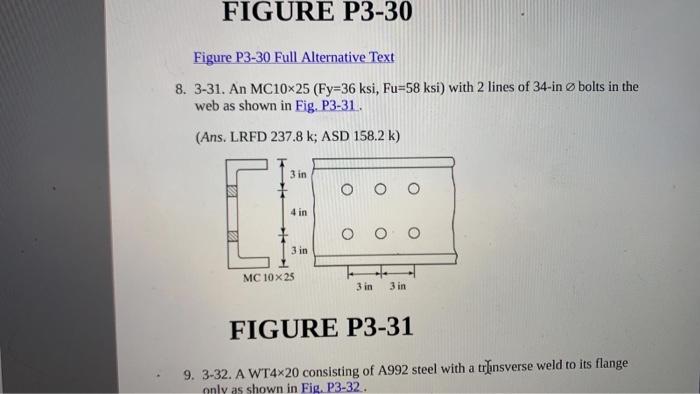 Solved FIGURE P3-30 Figure P3-30 Full Alternative Text 8. | Chegg.com
