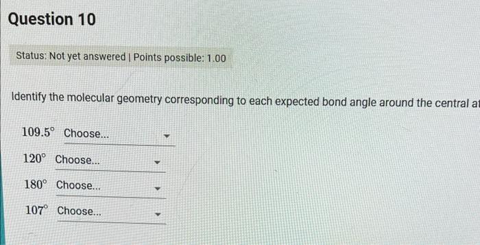 Solved Question 10 Status: Not yet answered | Points | Chegg.com