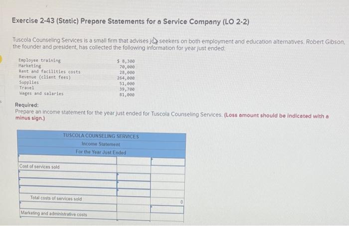Exercise 2.51 (Static) Cost Behavior and Forecasting | Chegg.com