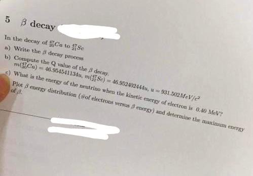Solved Please make your solution clear and your handwriting | Chegg.com