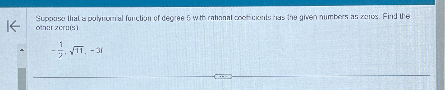 Solved Suppose that a polynomial function of degree 5 ﻿with | Chegg.com