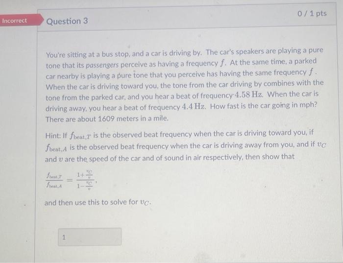 Solved Suppose that two different pure tones (i.e. two | Chegg.com