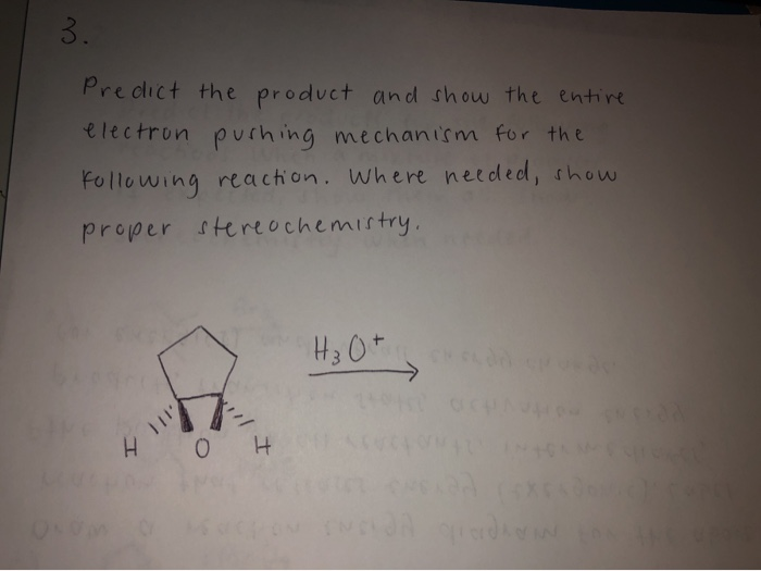 Solved Predict the product and show the entire electron | Chegg.com