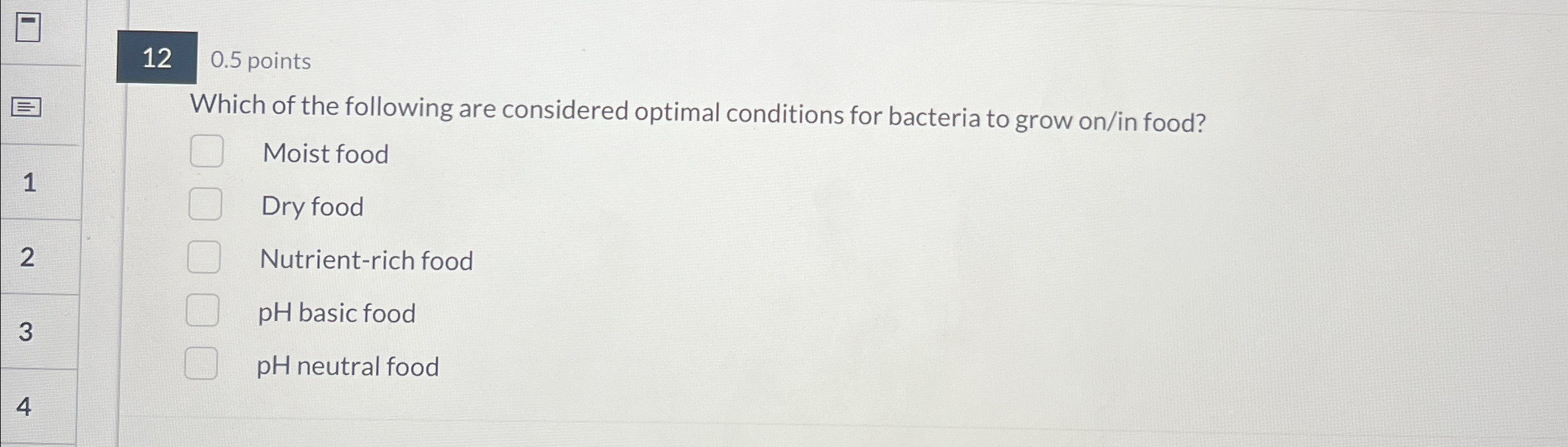 Solved 120.5 ﻿pointsWhich of the following are considered | Chegg.com