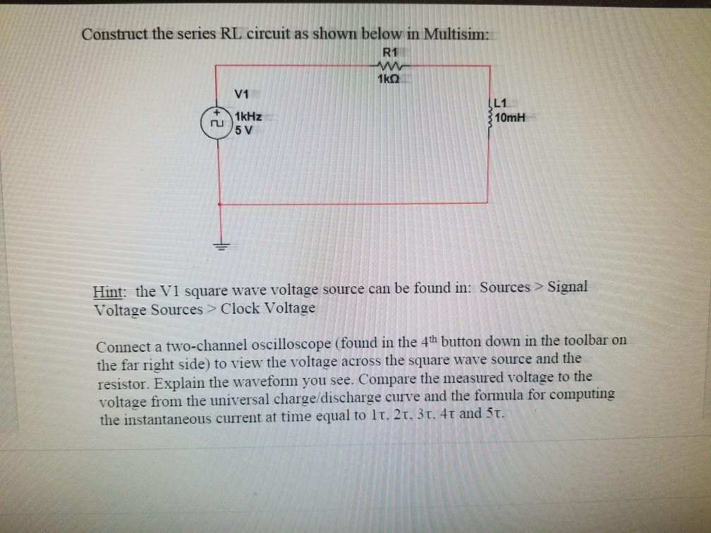 Solved OT 3 Reverse the positions of the resistor and | Chegg.com