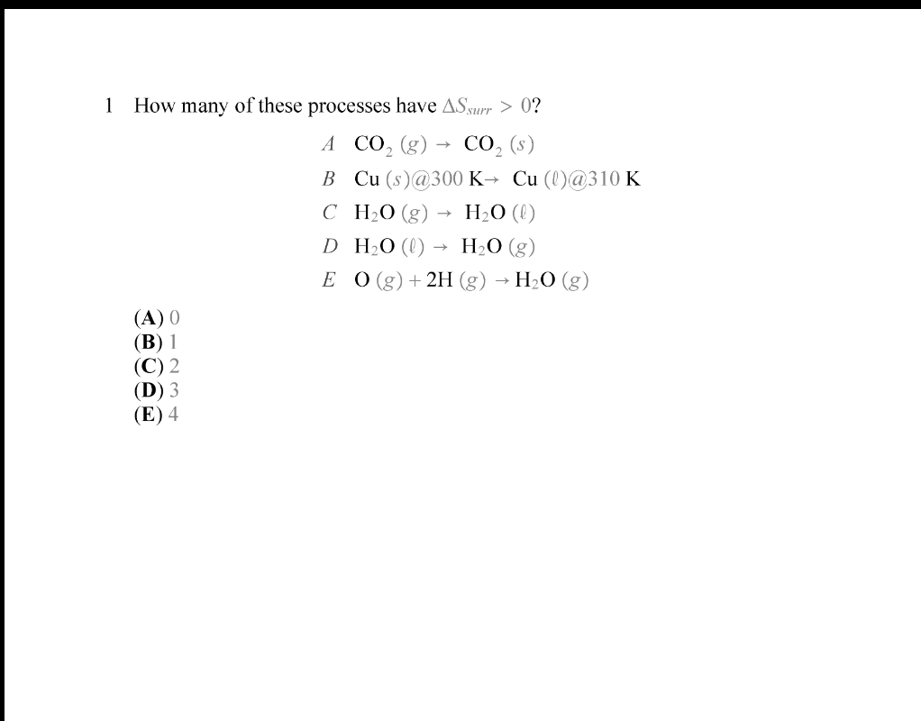 Solved 1 ﻿How many of these processes have | Chegg.com