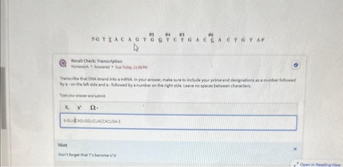 Solved Aecall check: Transcrlption Transcribe that owa stand | Chegg.com