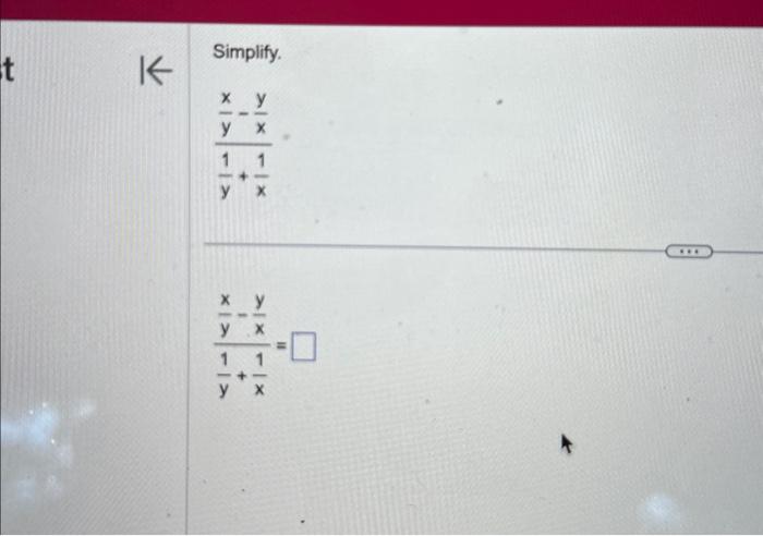Solved Simplify by rationalizing the numerator of the | Chegg.com