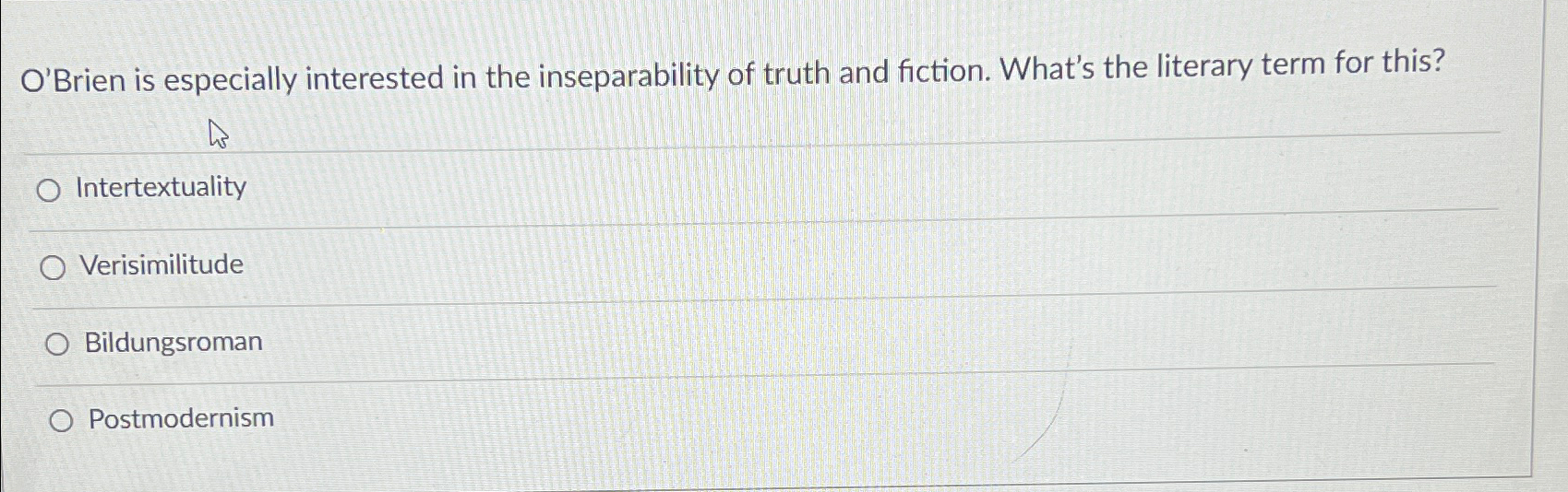 Solved 'Brien is especially interested in the inseparability | Chegg.com