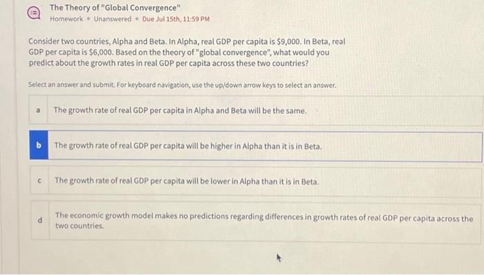 Solved Consider two countries, Alpha and Beta. In Alpha, | Chegg.com