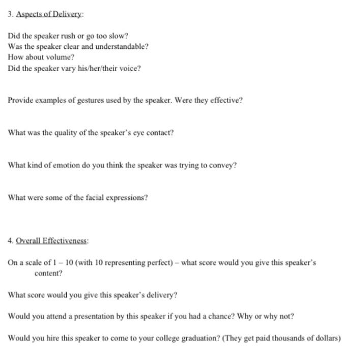 Solved Directions: Find a university commencement speech | Chegg.com