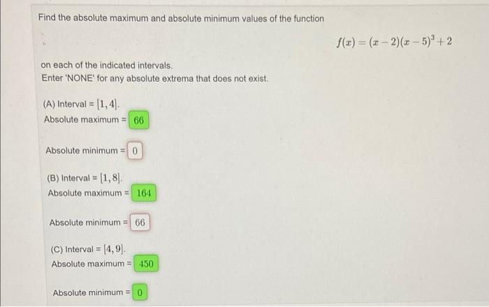 Solved Consider the function f(x) - 43x2 +1 0 | Chegg.com