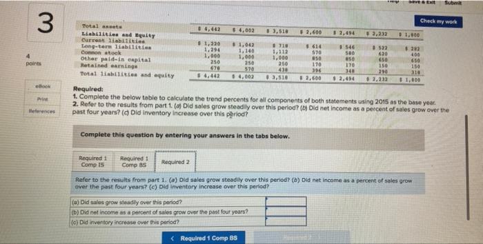 Solved 3 Check my work Problem 13-1A (Static) Calculating | Chegg.com