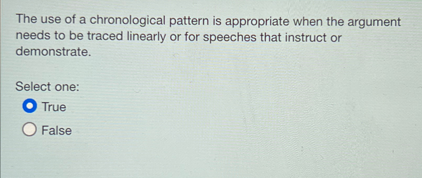 Solved The use of a chronological pattern is appropriate | Chegg.com