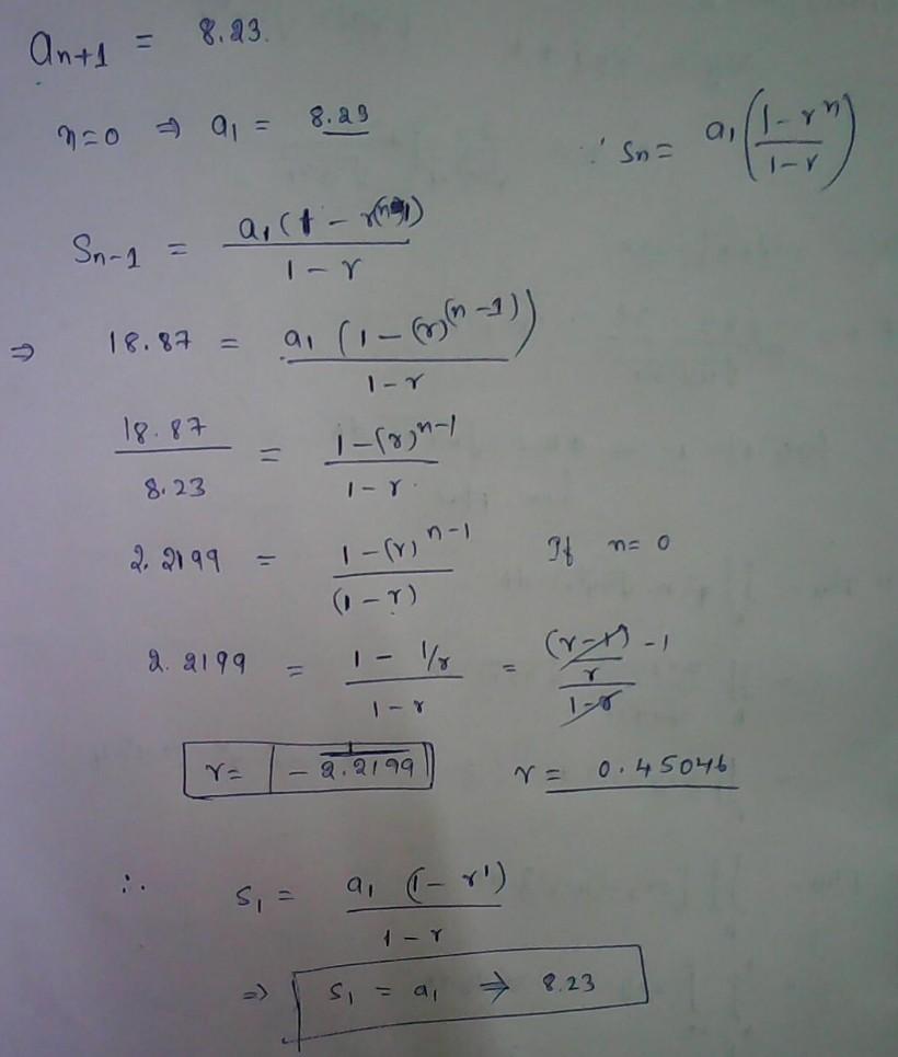 Solved For interest rate i, you are given a¨n+1⌉=7.73 and | Chegg.com
