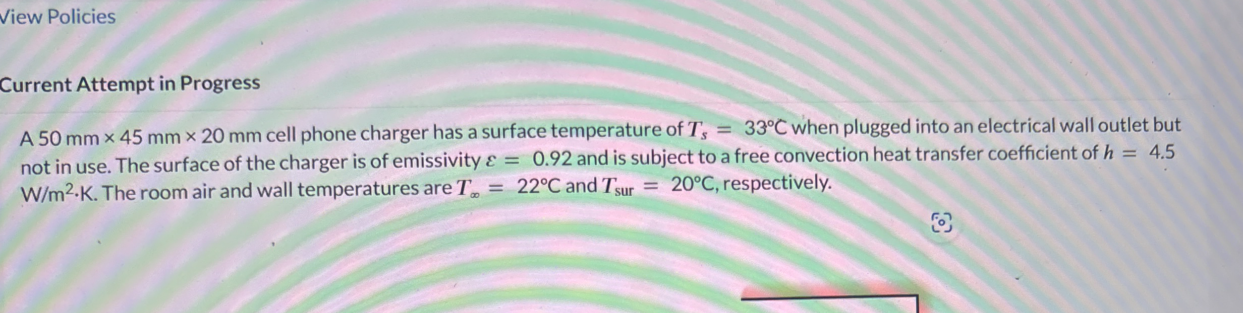 View PoliciesCurrent Attempt in ProgressA | Chegg.com