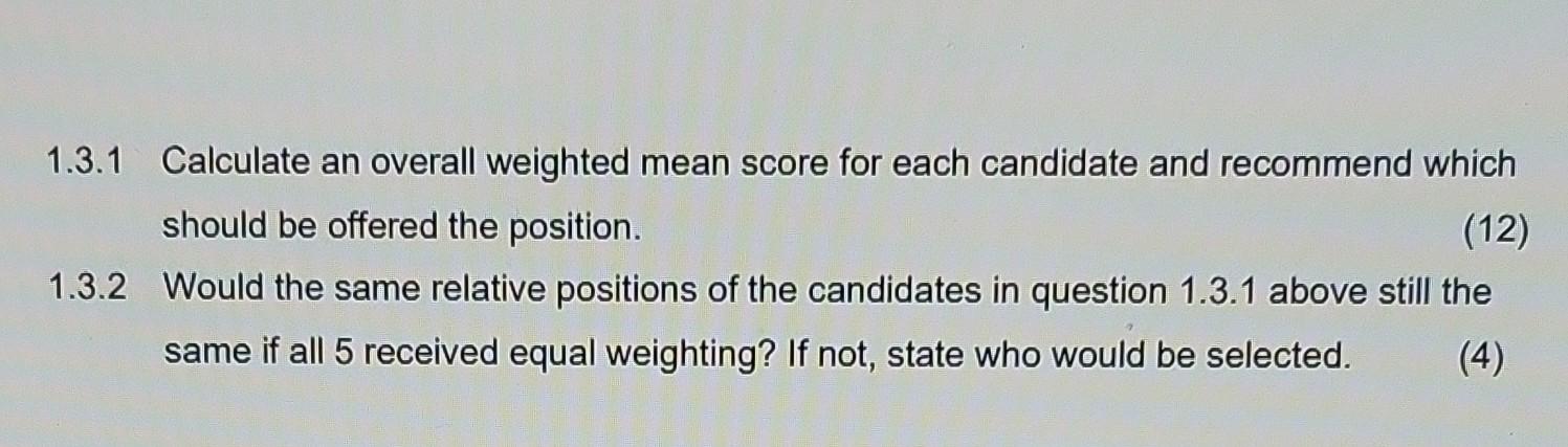 1 Evaluate each of the following without the use of a | Chegg.com
