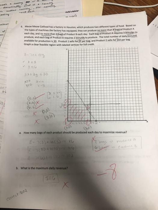 Solved er eany •enmhy dhur emankny prng ioner 6. Meow Meow | Chegg.com