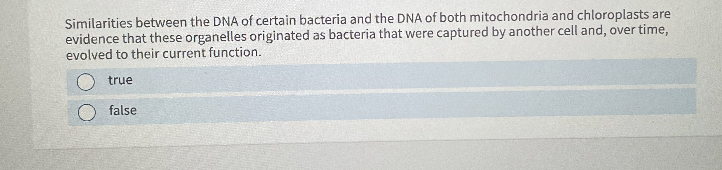 Solved Similarities between the DNA of certain bacteria and | Chegg.com
