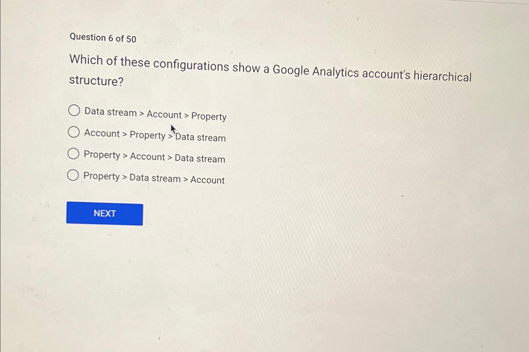 Solved Question 6 ﻿of 50Which of these configurations show a | Chegg.com