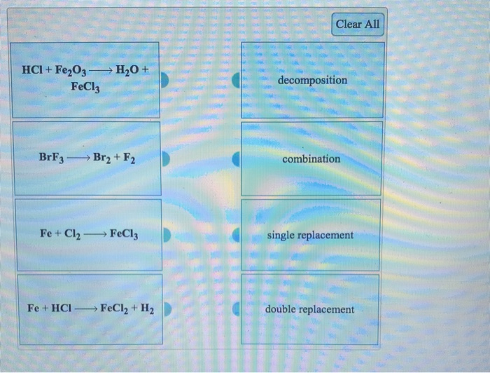 Solved Clear All NH4Cl + NH3 + HCl decomposition H2 +12 —HI | Chegg.com