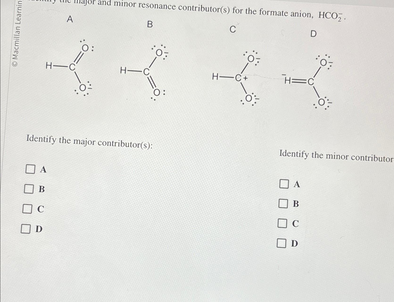 Solved Identify the major contributor(s):Identify the minor | Chegg.com