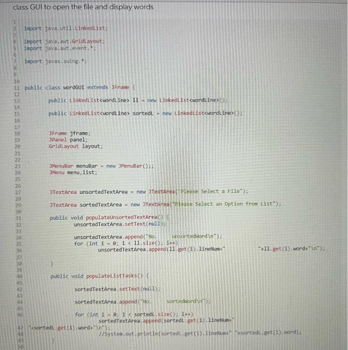 Solved JavaI need total 7 files for this project and these | Chegg.com