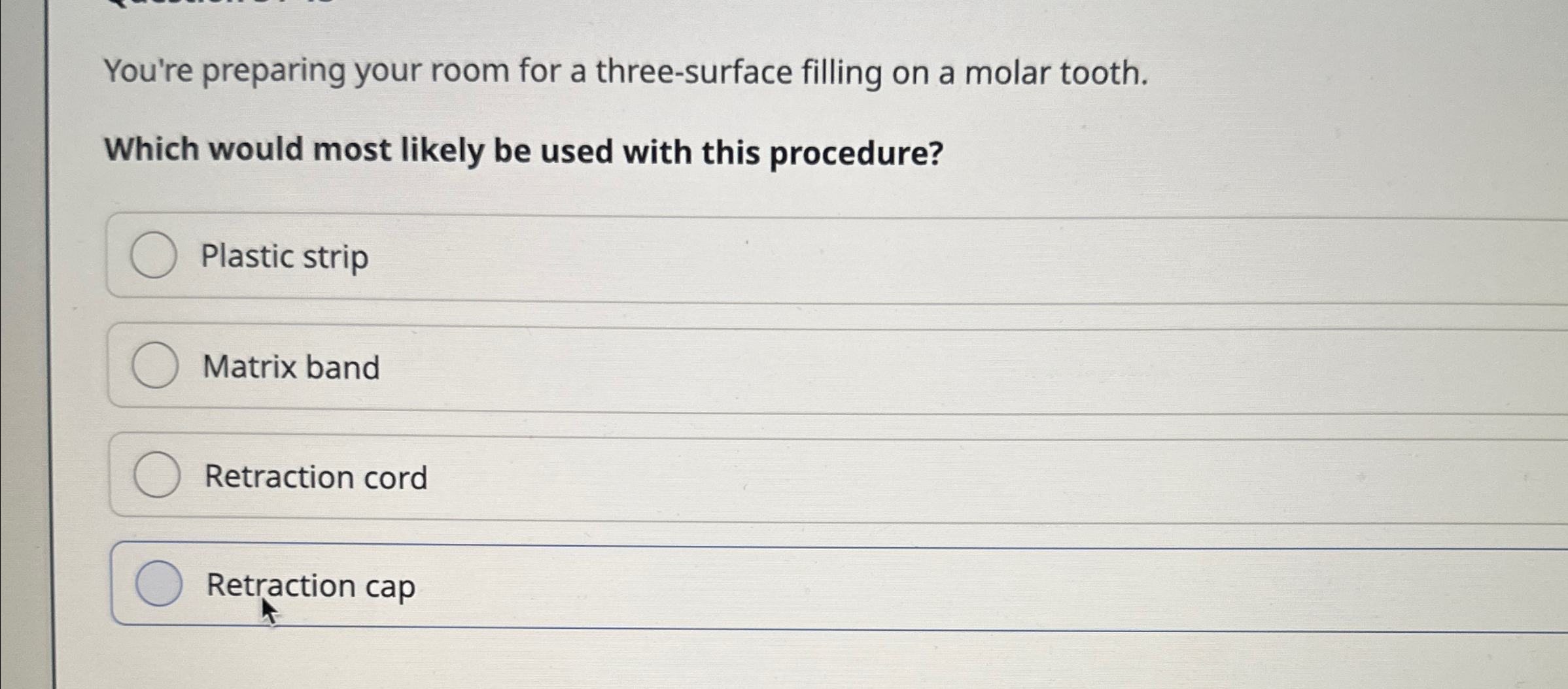 Solved You're preparing your room for a three-surface | Chegg.com
