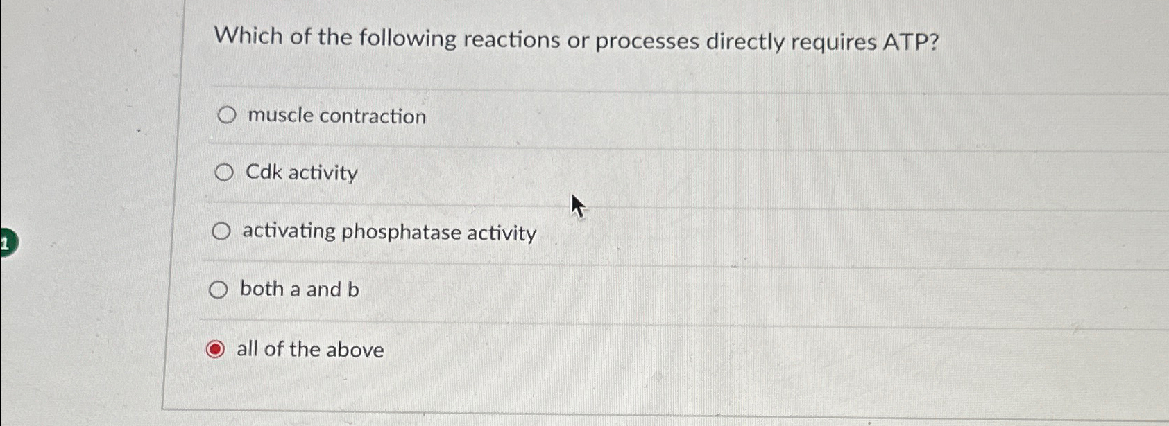 Solved Which of the following reactions or processes | Chegg.com