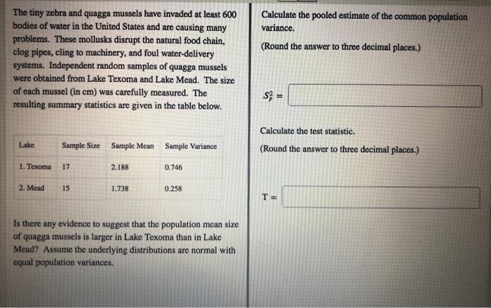 Solved Calculate the pooled estimate of the common | Chegg.com