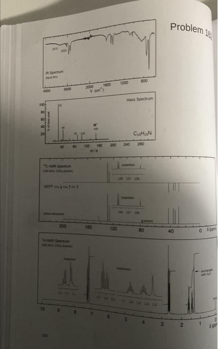 Solved Please provide the structure for the spectra with the | Chegg.com