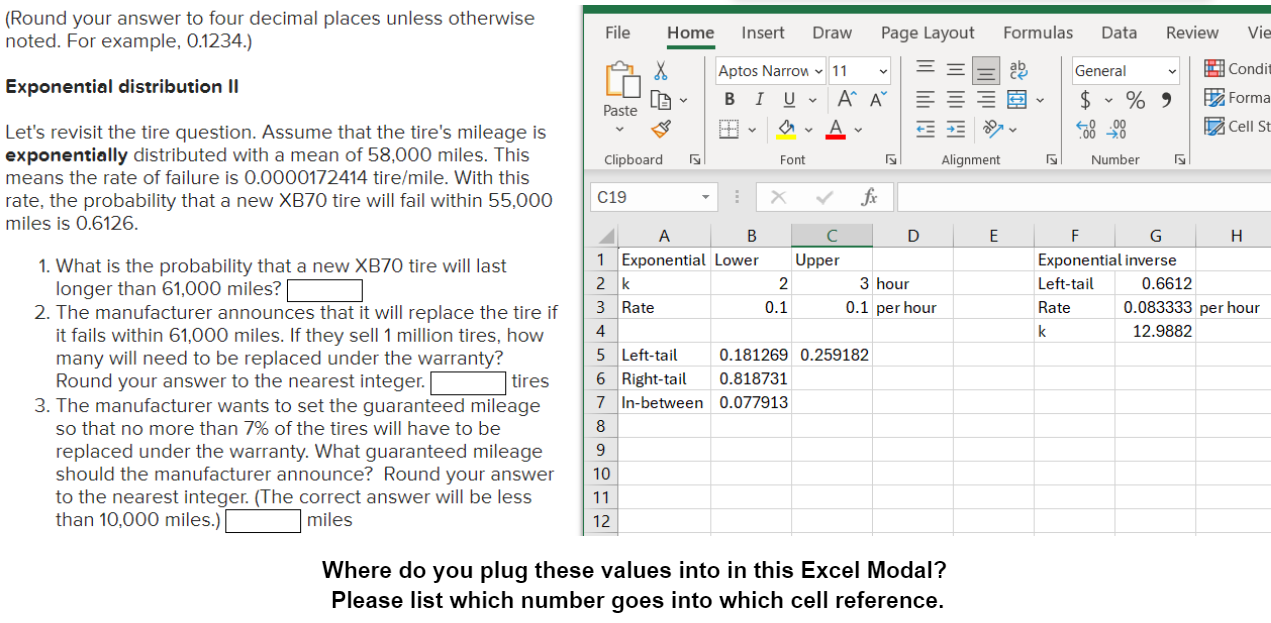 Solved (Round your answer to four decimal places unless | Chegg.com
