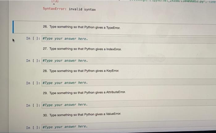 Solved T96857py Line Syntaxerror Invalid Syntax 26 Type