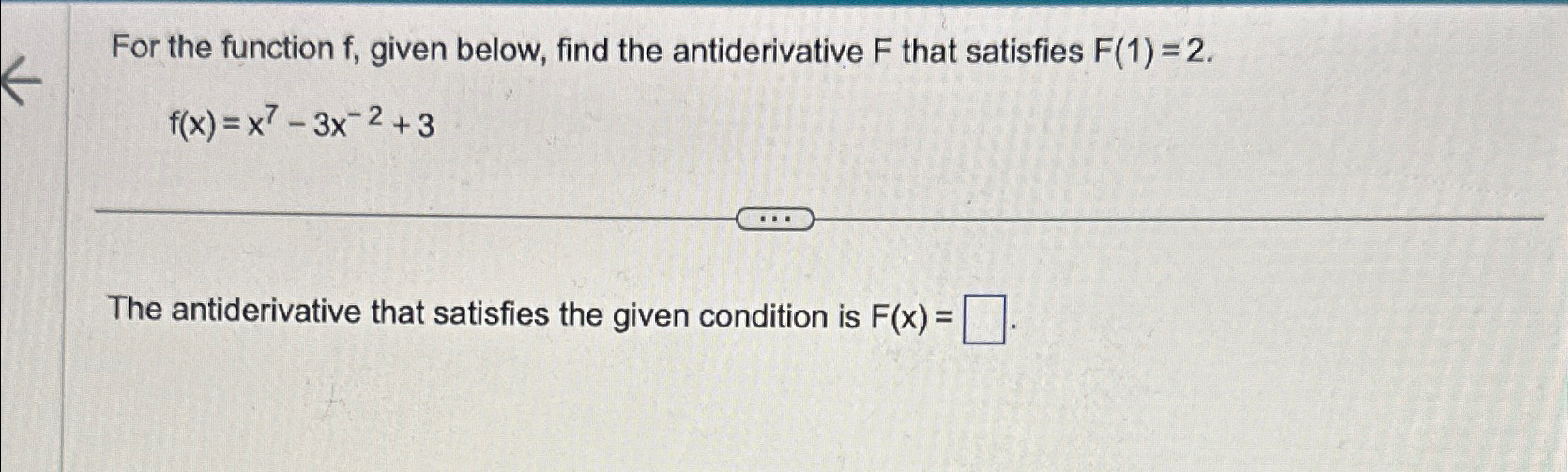 Solved For the function f, ﻿given below, find the | Chegg.com
